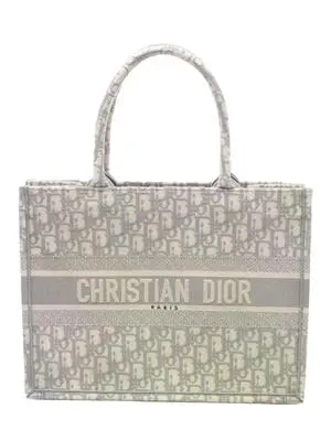 Dior Oblique Book Tote - Neutrals