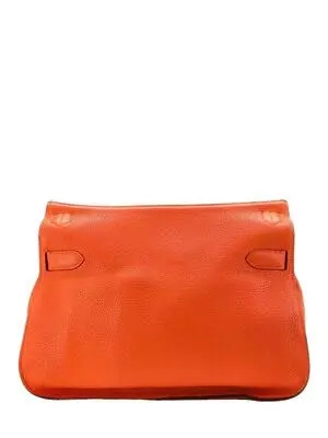 Hermès Jypsiere Bag Clemence 34 - Orange