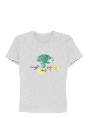 JNBY Graphic Print T-shirt - Grey