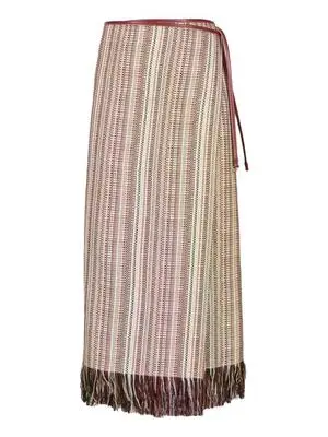 LESS Woven Wrap Skirt