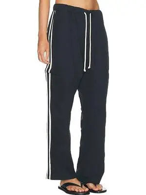 Donni. Nylon Zip Pant - Jet