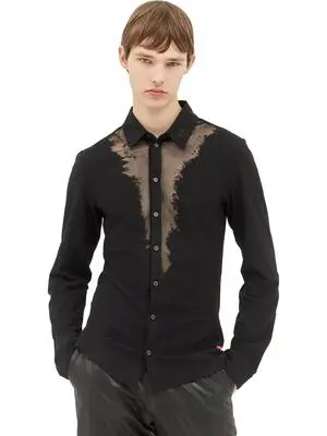 DIESEL® S-sun-plain Shirt - Black