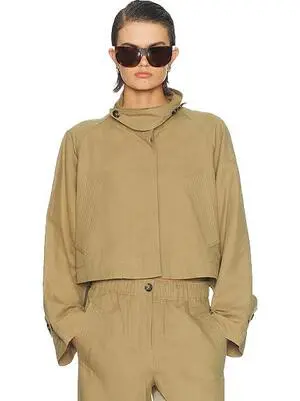 Helmut Lang Cropped Jacket - Trench