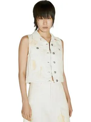 Our Legacy Mini Denim Vest - Multicolor