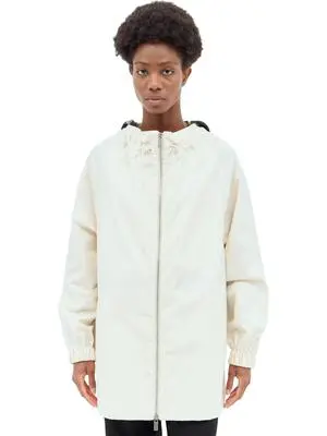 BURBERRY BURBERRY Check Hood Gabardine Parka