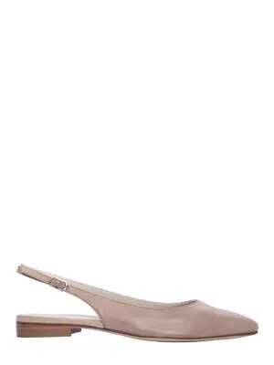 Lukure LUKURË Colette Flat Slingback Shoes Beige