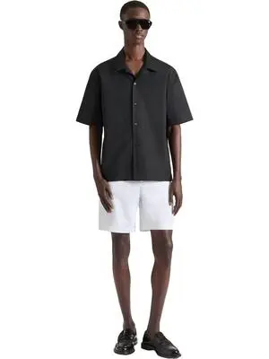 Givenchy Poplin Shirt With Photographic Negative Print - Black