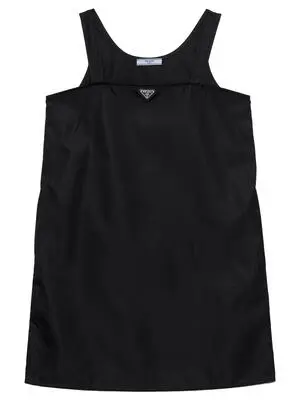 Prada Re-nylon Mini-dress - Black
