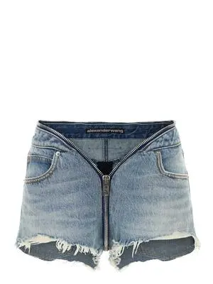 Alexander Wang Denim Shorts - Blue