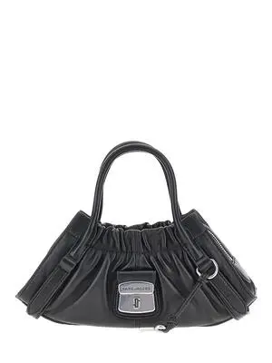 Marc Jacobs MARC JACOBS Cristina Satchel Nappa Leather Bag Black