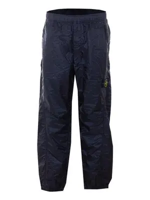 Stone Island STONE ISLAND Logo Track Pants Blue