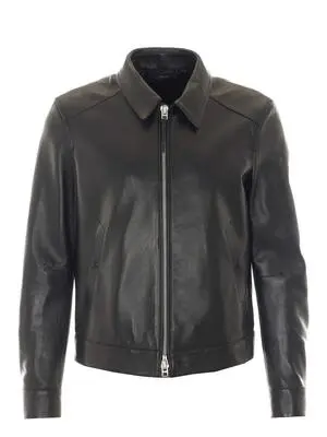 TOM FORD Leather Jacket - Black
