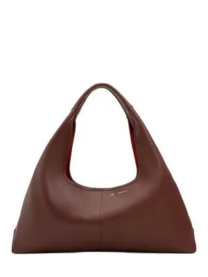 AMI Paris AMI Paris Soft Leather Etienne Shoulder Bag Cherry