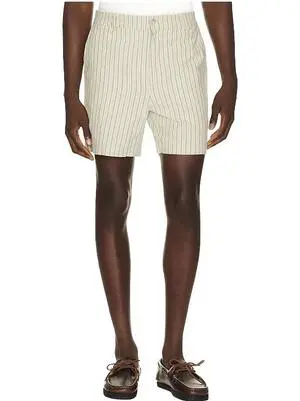 Rails Wilson Short - Ecru Multi Stripe