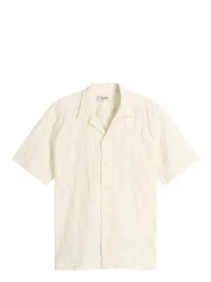 FORET Peer Jacquard Shirt - Cloud