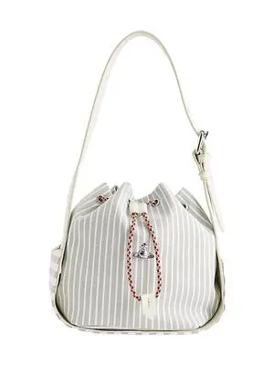 VIVIENNE WESTWOOD Stacey Cotton Bucket Bag - Multi