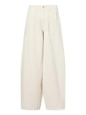 DAMSON MADDER Barrel-leg Denim Jeans - Stone