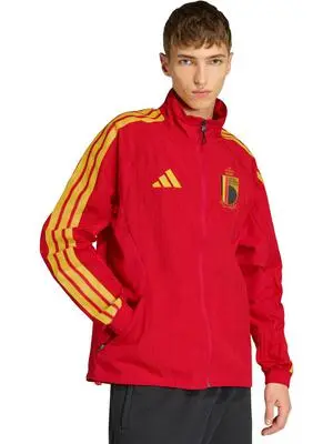 Adidas Belgium Home Anthem Track Jacket - Red