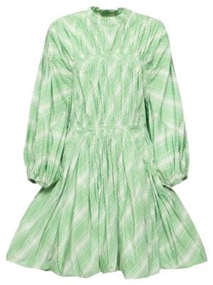 JIL SANDER Jil Sander Plaid Long-Sleeved Dress