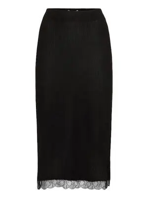 THE ROW The Row Indira Skirt With Lace Details