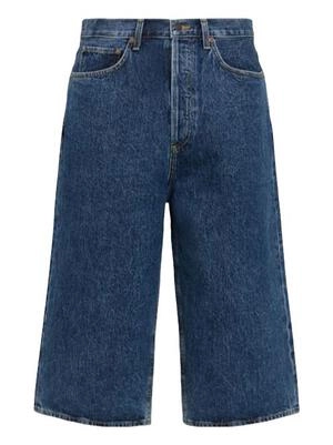 AGOLDE Beesley Denim Shorts - Blue
