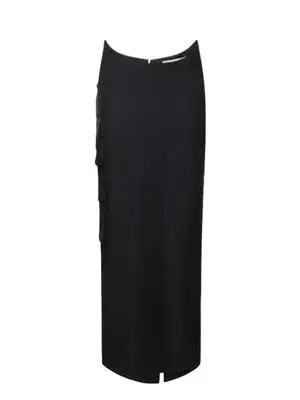 AYA MUSE Aya Muse Mid-Length Cargo Skirt With Slit Detail