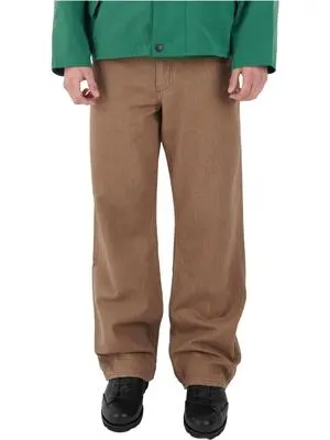 Norse Projects Casual Trousers With Belt Loops - Brown