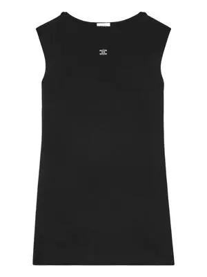 Celine Mini Dress In Fine Wool - Black
