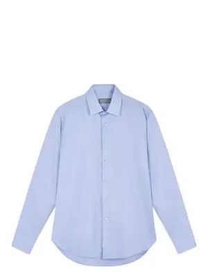 Canali Long-sleeved Shirt - Medium Blue