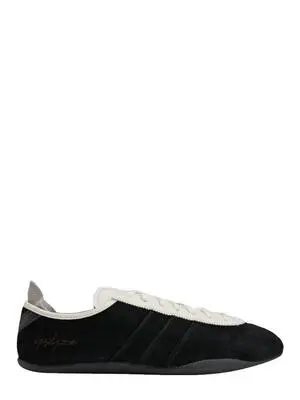 Y3 Tokyo Suede Lace-up Sneakers - Black/black/off-white