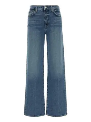 AGOLDE Harper High-rise Wide-leg Jeans - Blue