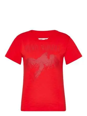 MAISON MARGIELA Graphic Print T-shirt - Red