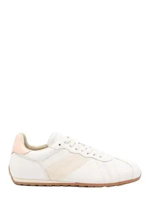 Woolrich Lace-up Round Toe Low-top Sneakers - White