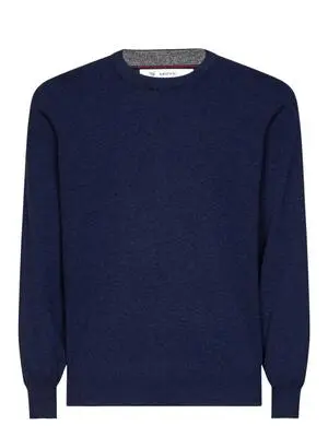 Brunello Cucinelli Cashmere Crew-neck Sweater - Black
