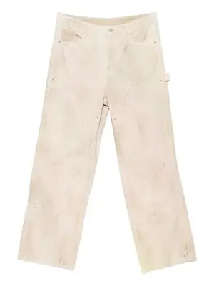 COLE BUXTON Distressed Panelled Jeans - Neutrals