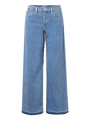 RE/DONE Re/Done Belt Loop Wide Leg Jeans