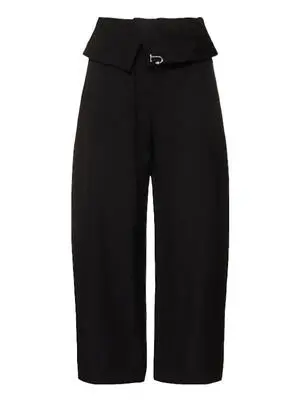 J.W.ANDERSON Wide-leg Casual Pants - Black