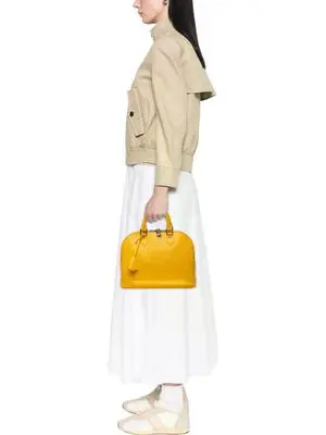LOUIS VUITTON Louis Vuitton Epi Alma PM Handbag Yellow
