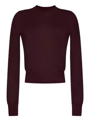 Adam Lippes Fine Knit Sweater - Red
