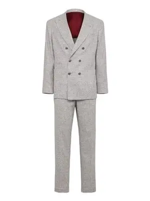 Brunello Cucinelli Double-breasted Suit - Gray