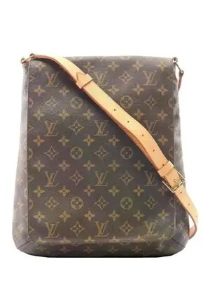 LOUIS VUITTON Musette Monogram Shoulder Bag - Brown