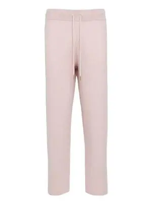 Moncler Wool Cashmere Jogging Pants - Pink