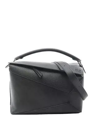Loewe Puzzle Edge Handbag - Black