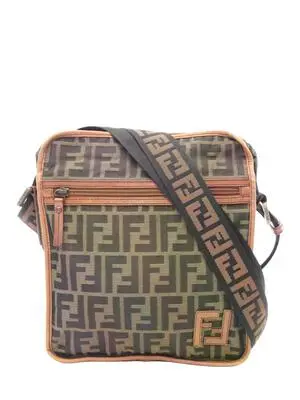 Fendi Zucca Shoulder Bag - Brown
