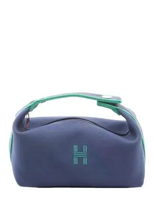 Hermès Bride-a-brac Pm Canvas Handbag - Blue