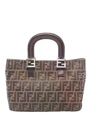 Fendi Zucca Tote Bag - Brown