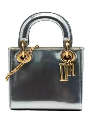 Dior Lady Mini Satchel - Silver