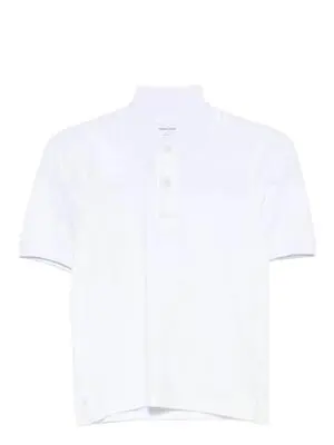 Marie Adam-Leenaerdt Short-sleeve Piqué Polo Shirt - White