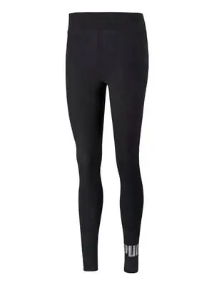 PUMA Essential Logo-print Leggings - Black