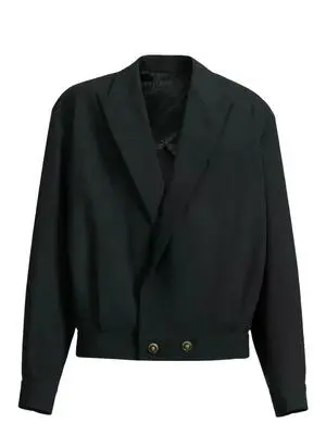 Balmain Wool 2-button Jacket - Black
